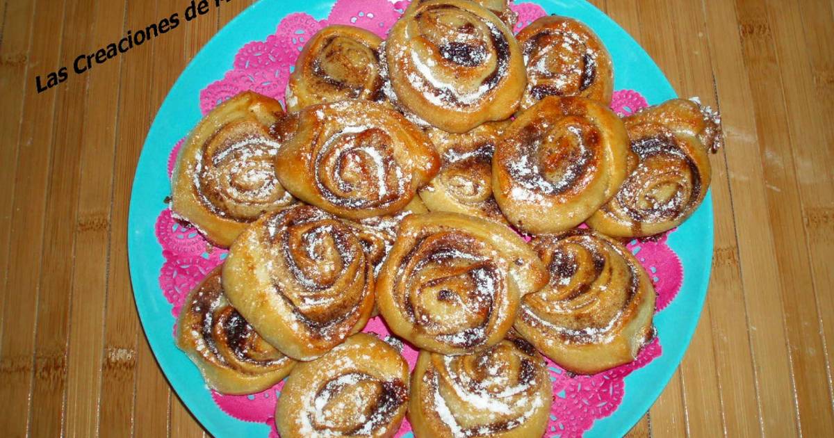 Choco rolls - 3 recetas caseras- Cookpad