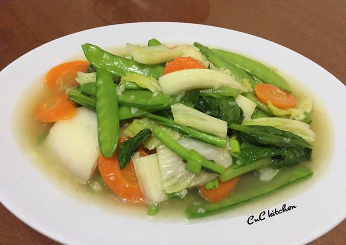 Resep Capcay Sayur Simple oleh Wiwiek H Ginting - Cookpad