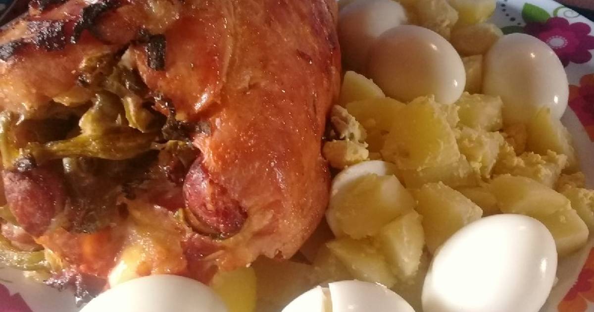 Pernil recheado natalino Receita por Alesandra Honorio Martins - Cookpad