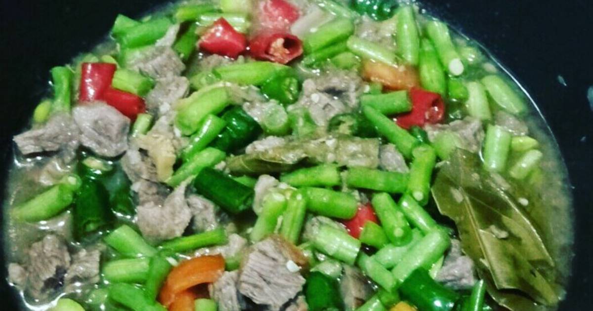 33 resep garang asem ayam buncis enak dan mudah - Cookpad