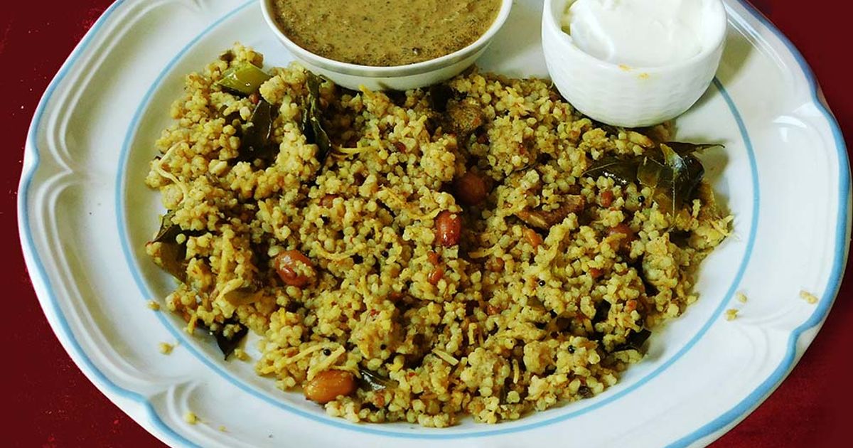 வரகு அரிசி உப்புமா (Varagu Arisi Upma Recipe In Tamil) இவருடைய ரெசிபி ...