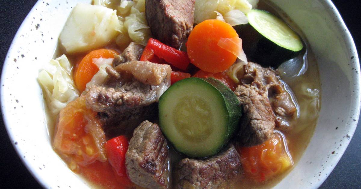 Stewed Beef & Vegetables Recipe by Hiroko Liston - Cookpad