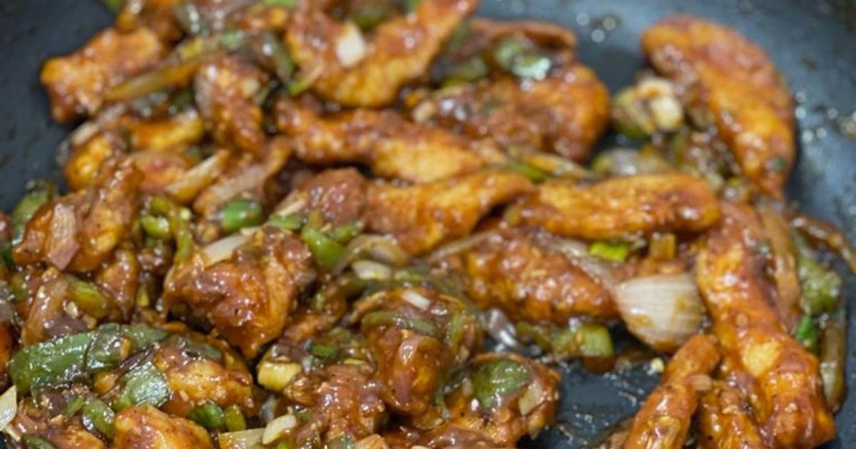 Chilli chicken Recipe by Dolly Kachhwani - Cookpad