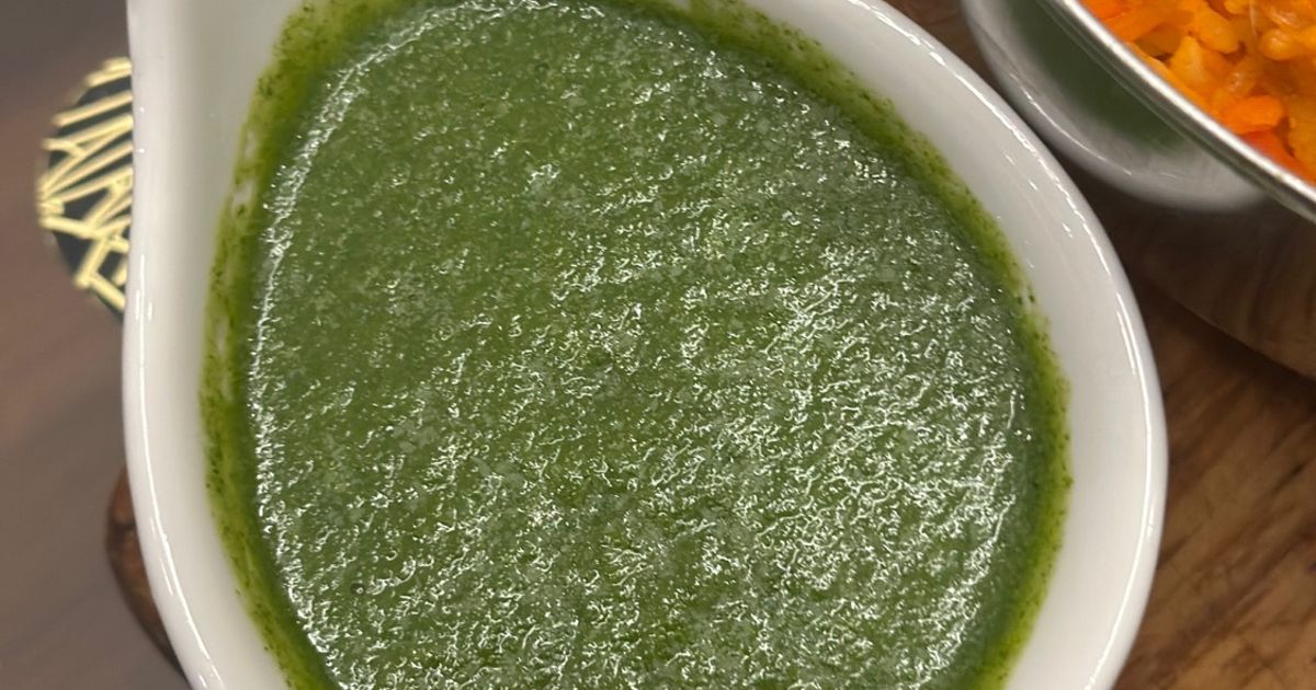 Coriander Chutney (Indian) So Perfect And Great With Popadoms Or Full ...