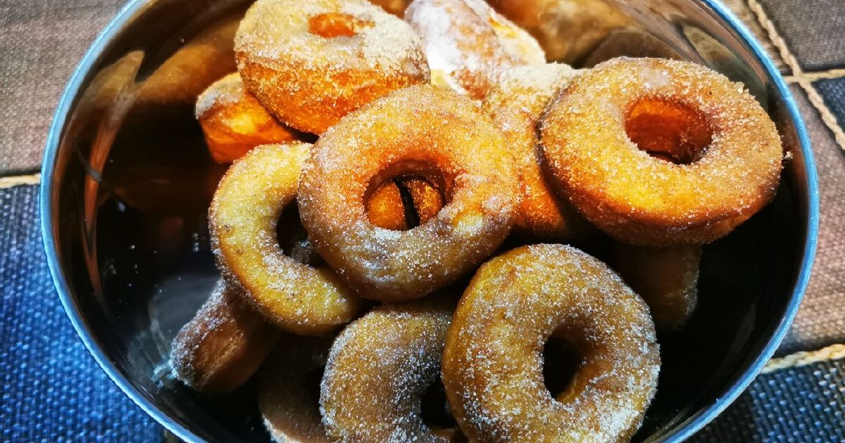 Donas Espolvoreadas De Azúcar Y Canela Receta de Chef Kr- Cookpad