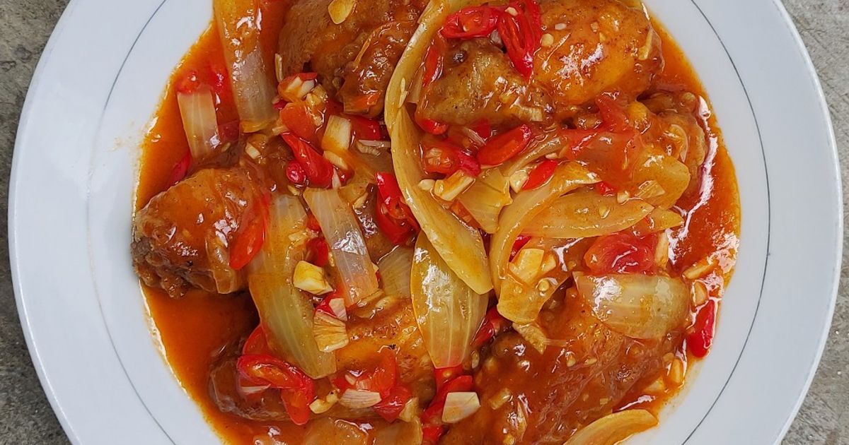 Resep Ayam Goreng Saos Mentega Ala Pemula oleh ghina addina - Cookpad