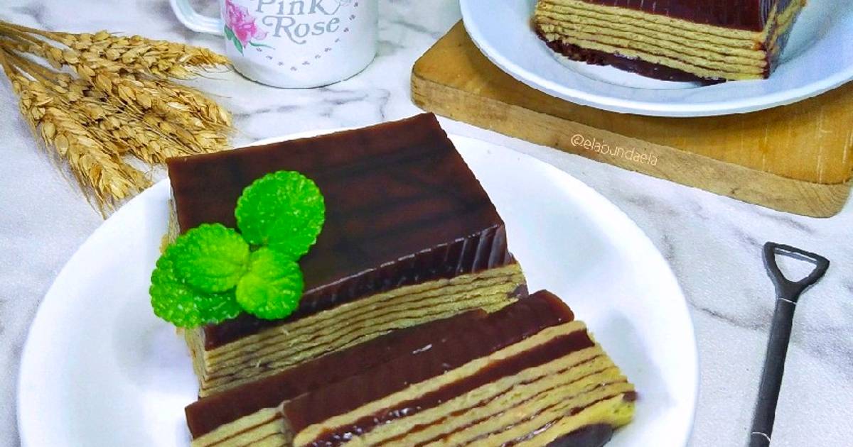 Resep Puding Milo Crackers oleh Bunda Ela - Cookpad