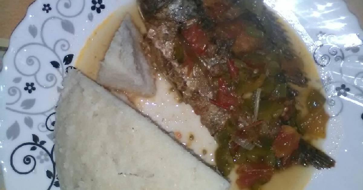 Fried fish with ugali Recipe by Hellen Lynah Atitwa - Cookpad