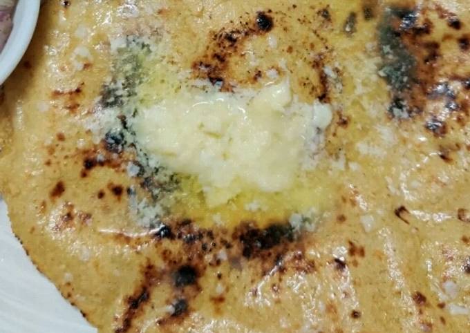 Sada Paratha Recipe by gurvinder - Cookpad