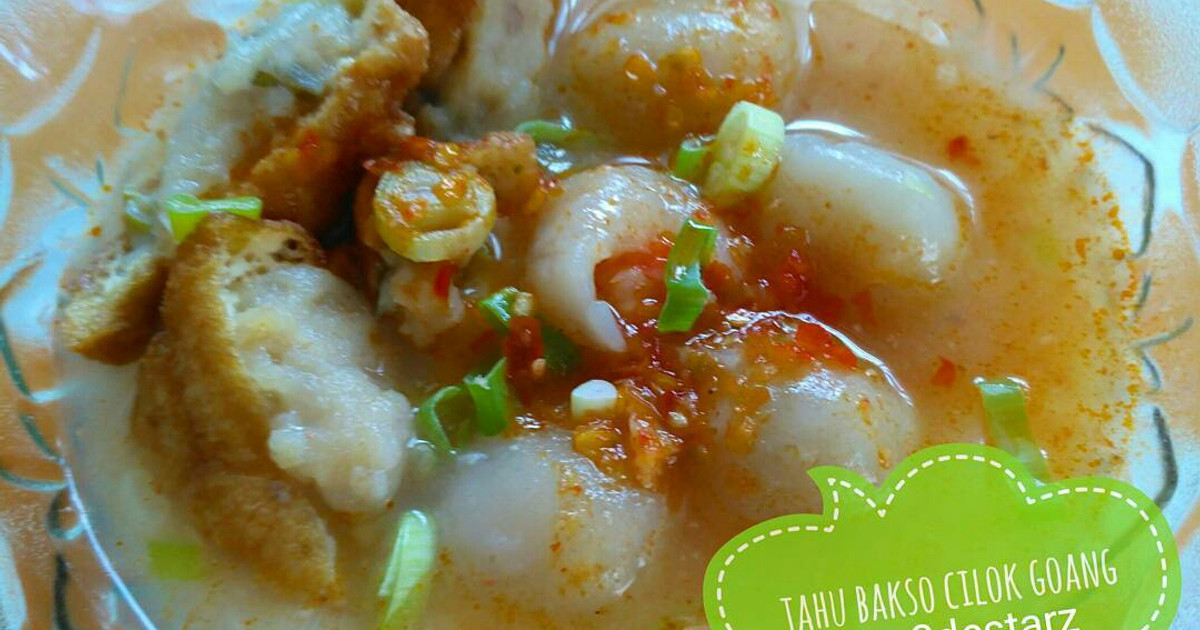 Resep Tahu Bakso Cilok Goang #Bikin Ramadan Berkesan oleh Astrina Dianingtyas - Cookpad