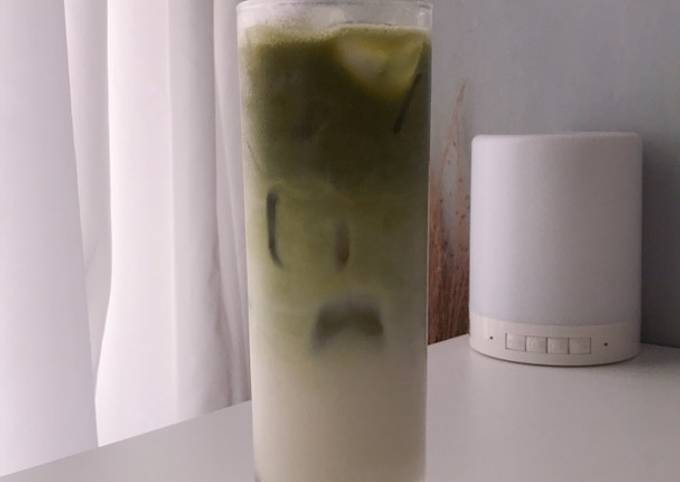 Resep Iced Matcha Latte oleh Sukma Ayu - Cookpad