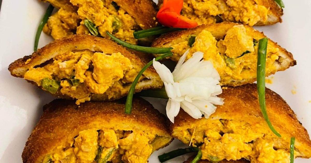 Bread pockets Recipe by Rehana Wasim - Cookpad