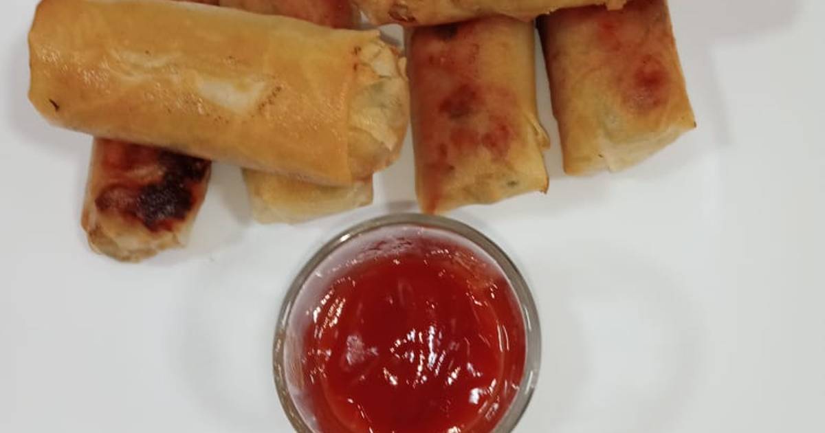 Spring rolls Recipe by Nargis shaikh Shaukat - Cookpad