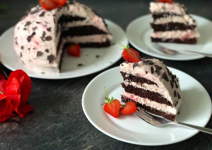 Epres tejszínes boglya | Piroska György-Bartos receptje - Cookpad receptek