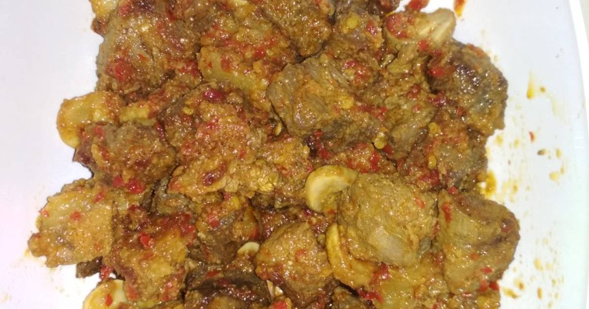 Resep Sambal goreng daging with jamur oleh Rimadatu - Cookpad