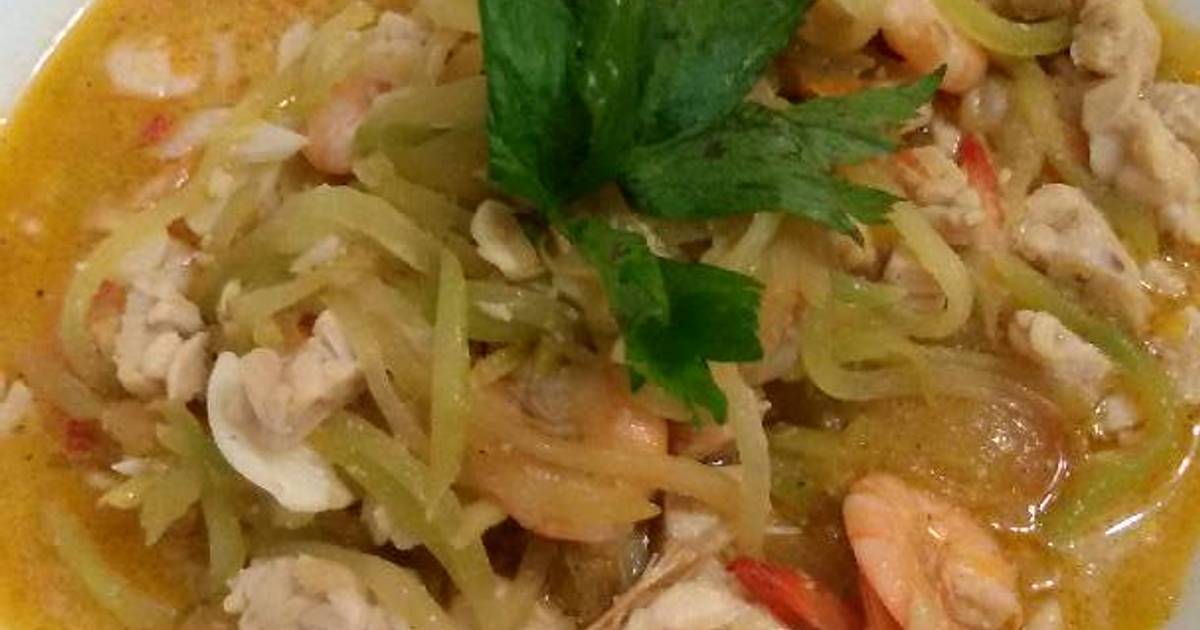 Resep Sayur labu kuah tomat oleh lailafebriana - Cookpad