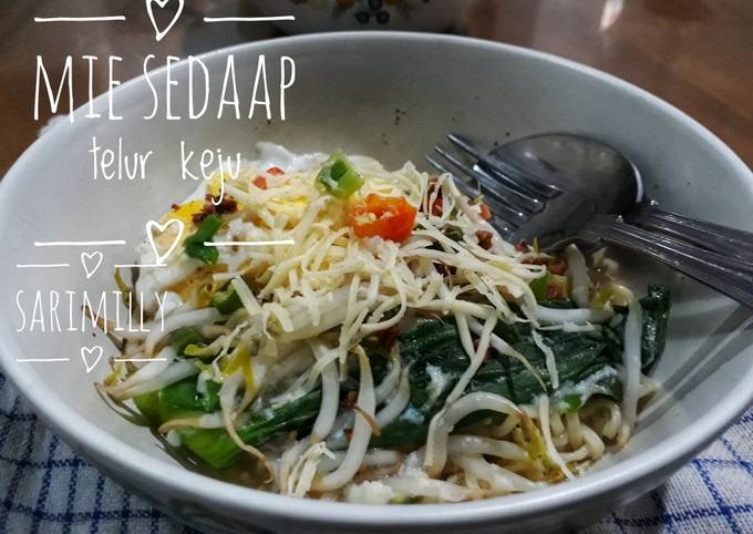 Resep Mie rebus telor keju oleh Sari Milly - Cookpad
