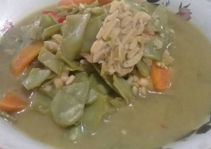 Resep Lodeh koro campur tempe oleh Bunda Hassanta (pepy_joLie) - Cookpad