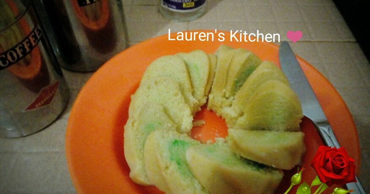Resep Cheese Pandan Steamed Cake.No Mixer oleh Mama Lauren 🌻 - Cookpad