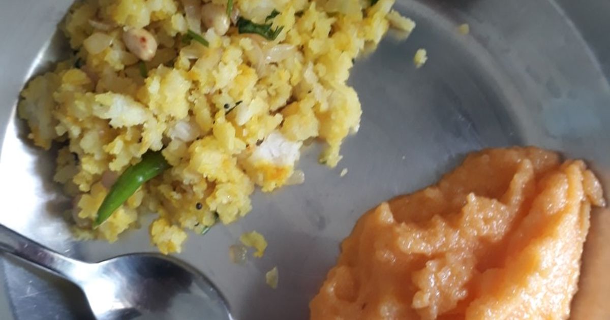 Kanda Poha And Sheera Recipe by Tasneem Khan - Cookpad