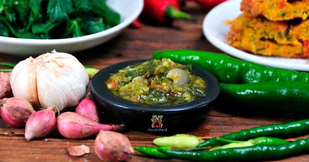Resep Sambal Ijo Padang & daun singkong rebus oleh Alnase Nur Fitrah ...
