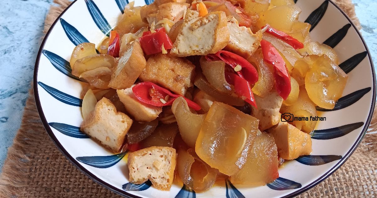 Resep Tahu Cecek Lombok Abang oleh Mama fathan - Cookpad