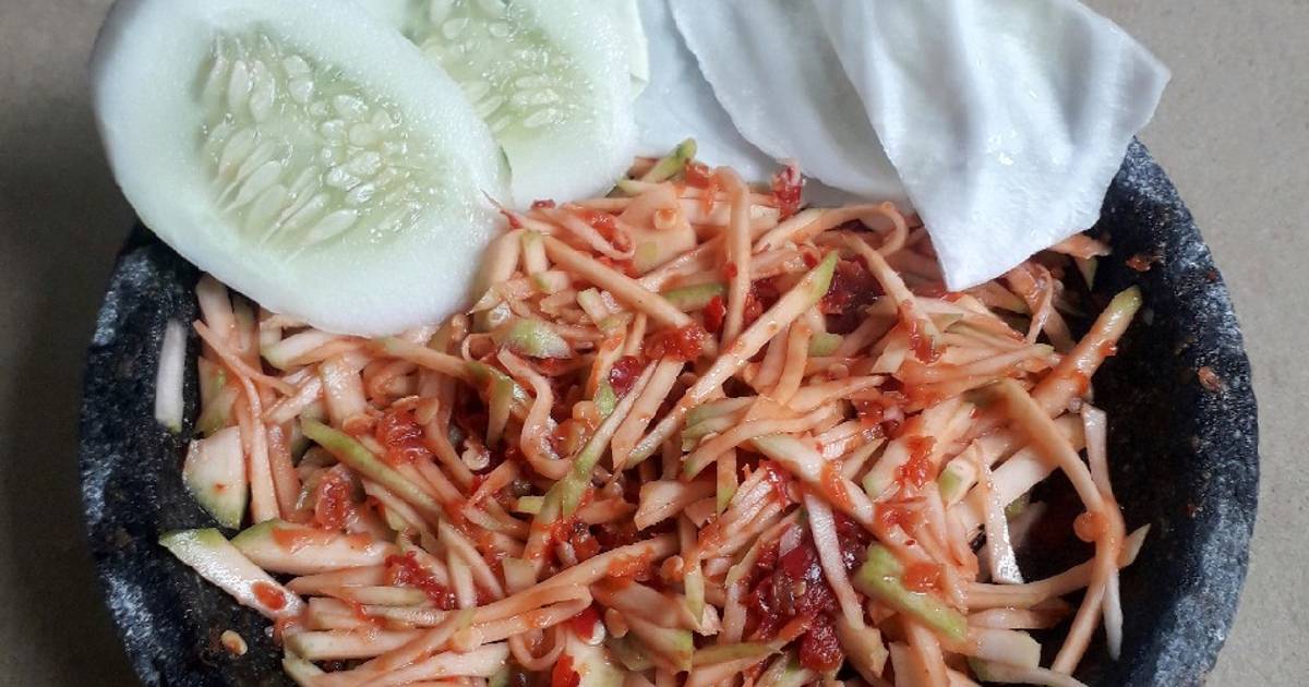 Resep Sambal Pencit Madura oleh Dapoer Sarie - Cookpad