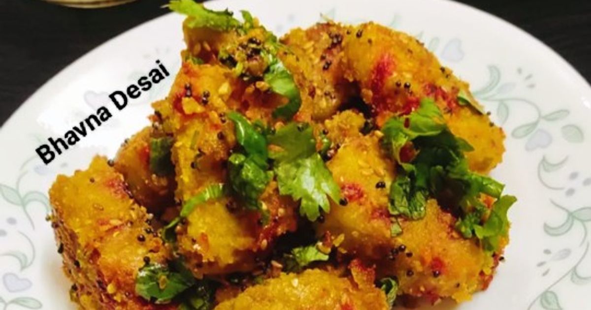 Bhavna Desai દ્વારા રેસીપી મલ્ટીગ્રેઈન મૂઠિયાં (Maltigrain Muthya ...