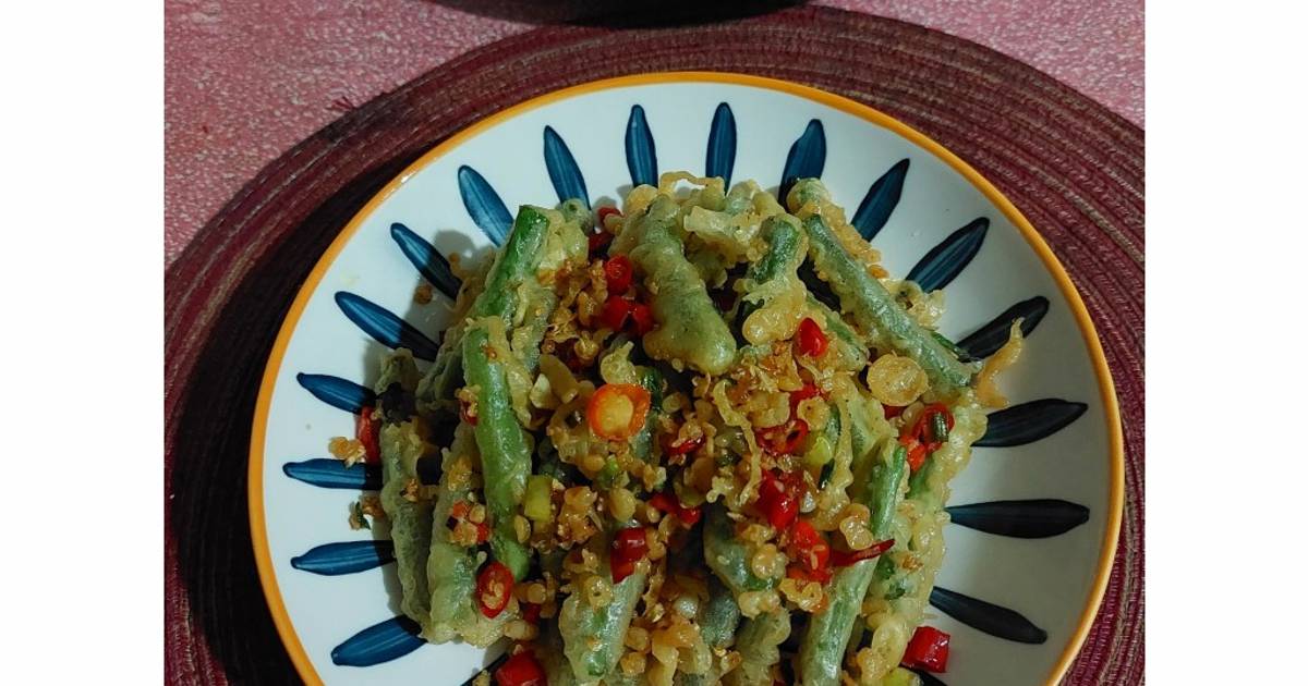 Resep Buncis Crispy Cabe Garam 🧄🌶🧂 oleh Indah Saraswati - Cookpad
