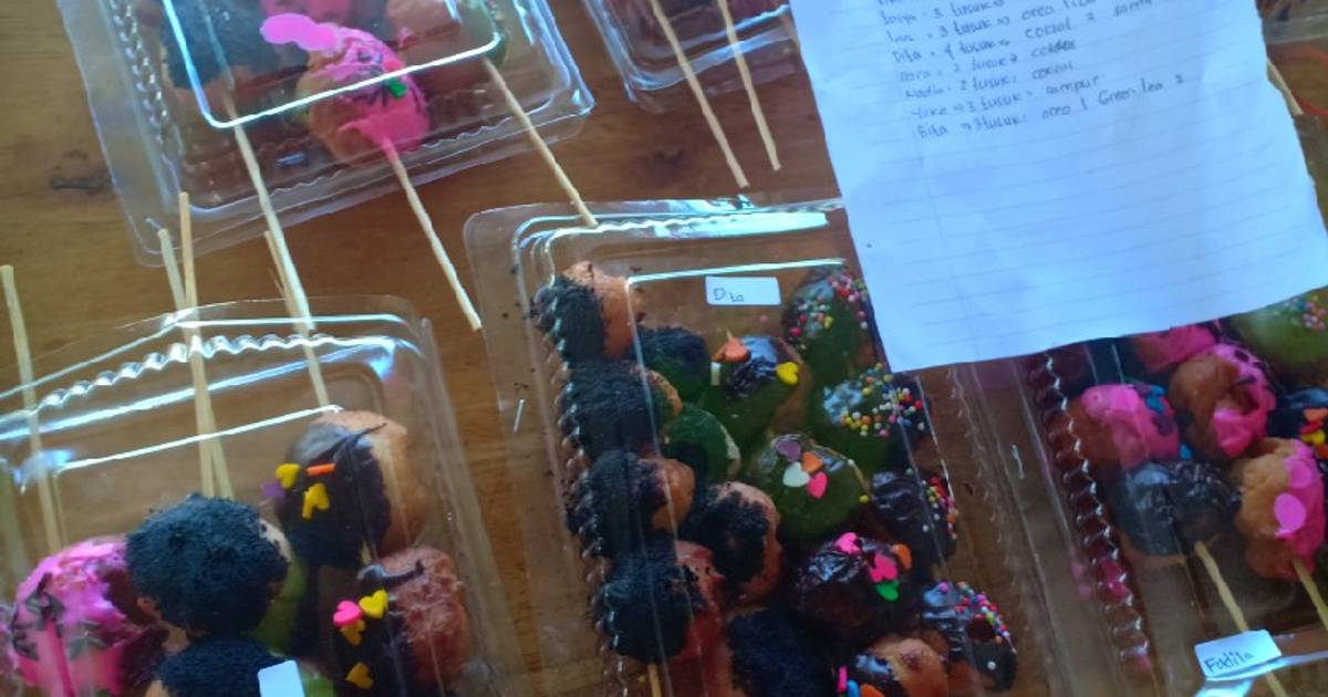Resep Sate donat mini oleh Ririen Prima - Cookpad