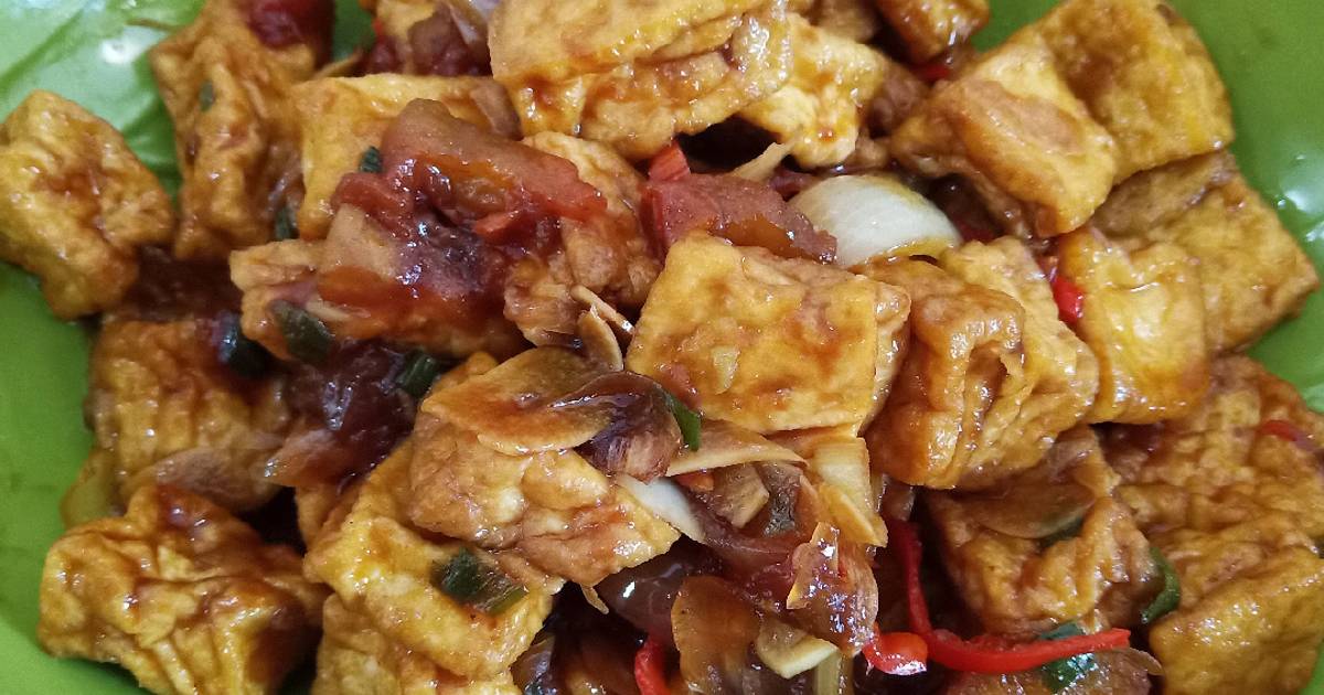 28 resep tahu gongso enak dan mudah - Cookpad