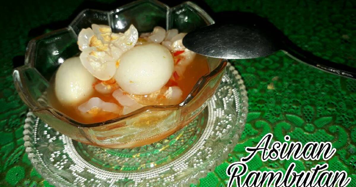 Resep Asinan Rambutan oleh Yunita Kurniasari - Cookpad