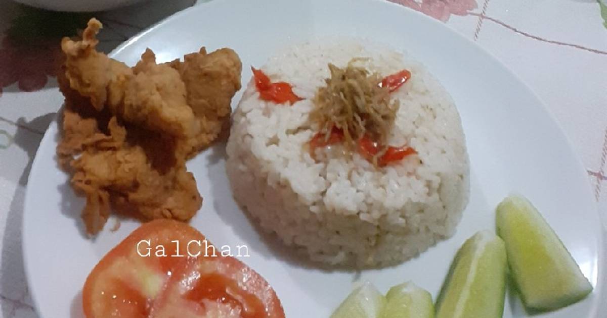 Resep Nasi Liwet (Rice Cooker) oleh Gal Chan - Cookpad