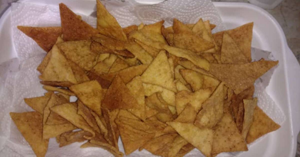 Doritos Caseros Receta de Mayra 🍴- Cookpad
