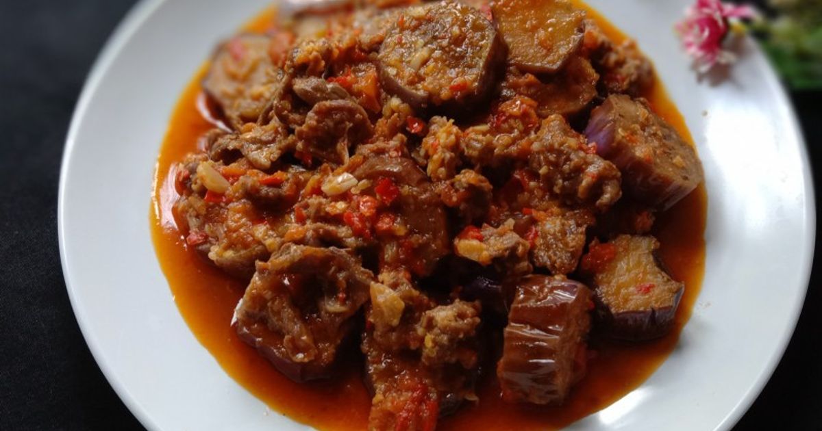 Resep Balado Terong Ungu + Daging Sapi oleh Sii Trias - Cookpad
