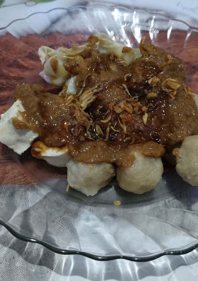 Resep Bumbu Kacang Pentol Kanji, Cilok, Siomay oleh Sadar Indah Bungah ...