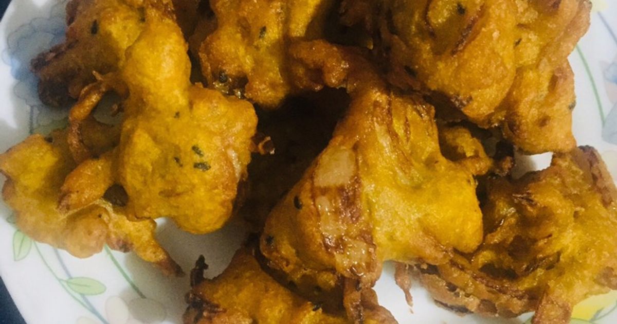 Crispy Onion Pakora Recipe By Faiza Asif