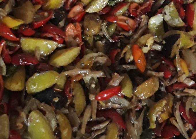 Resep Tumis Jengkol mix ikan teri dan kulit melinjo oleh Wirda Nursyafa ...