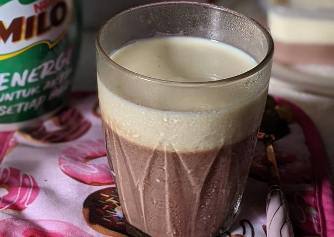 Resep Milo Cheese Pudding oleh Saudah🌷 - Cookpad