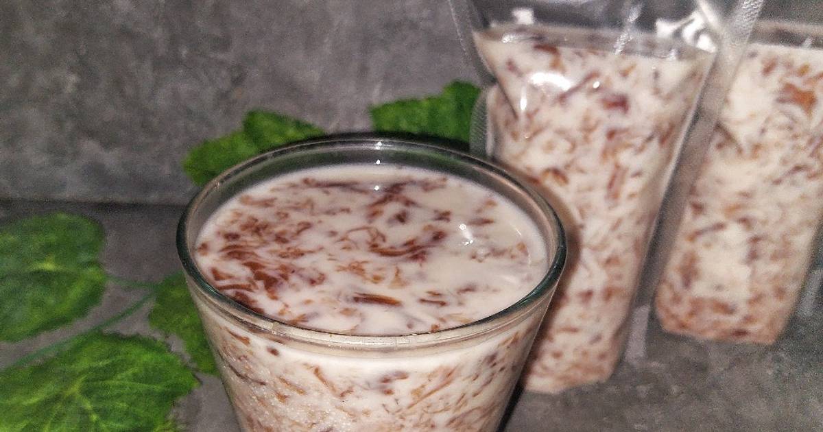 Resep Es Lumut Cokelat oleh arifah amrullah - Cookpad