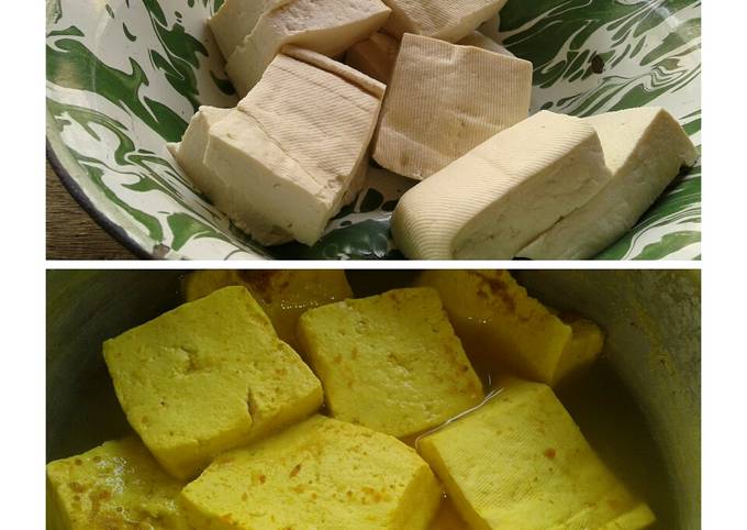 Resep Tahu Kuning Homemade oleh Nurika Zakiah - Cookpad
