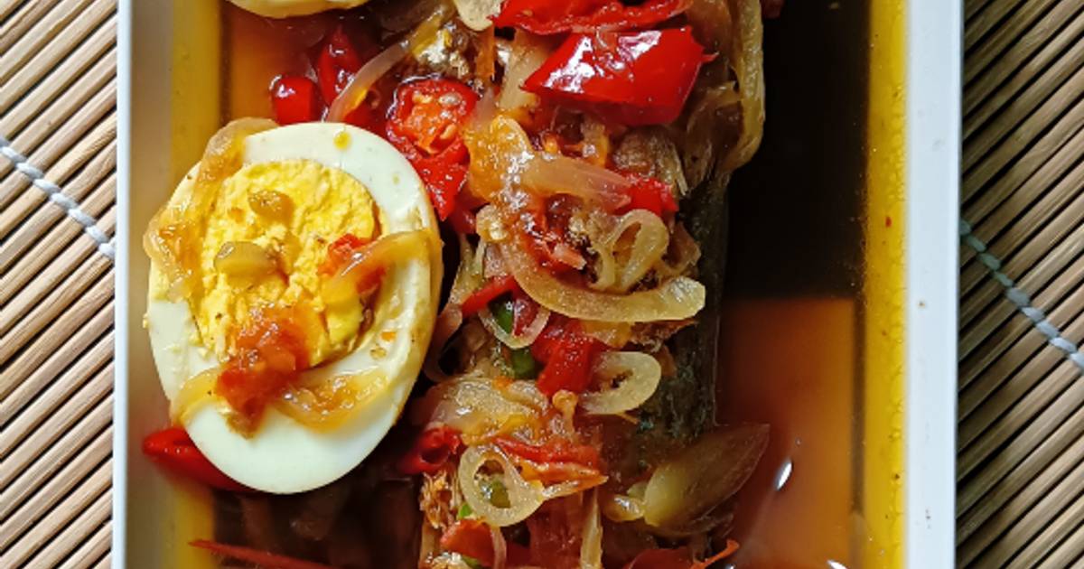 Resep 341. Telor Kembung Kuah Sambal Terasi oleh Devin - Cookpad