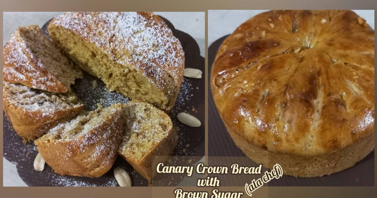 Resep Canary Crown Bread with Brown Sugar (ala chef) oleh Ala Chef ...