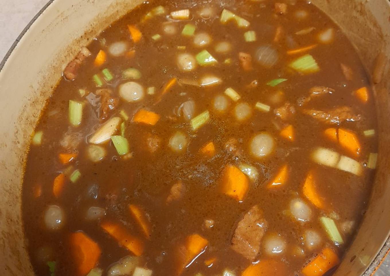 Red Wine Porkstew : Style Boeuf Bourgignon - Traveling Blog