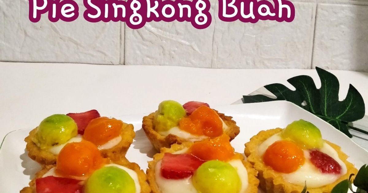 Resep *Pie Singkong Buah* oleh ati dewanthi - Cookpad