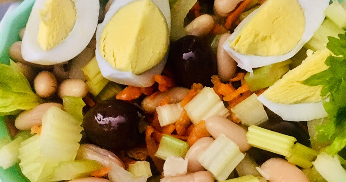 🥗Ensalada🥗 De Apio “Súper”🥬🥕🥚🫒 Receta de Patricia Pinola🇦🇷- Cookpad