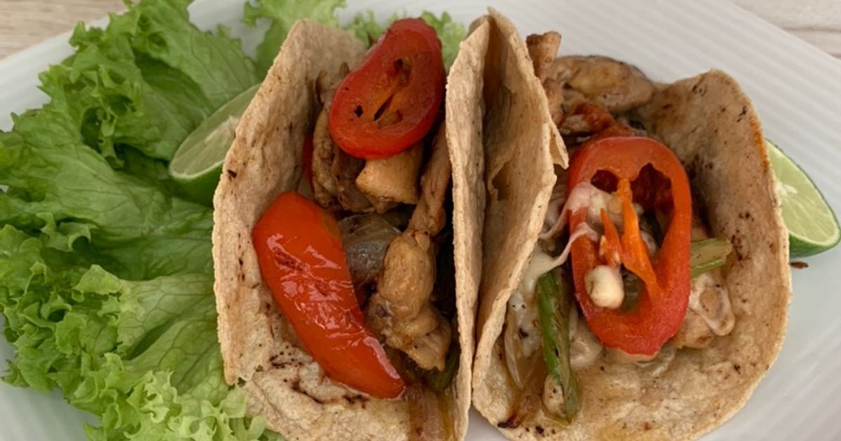 Alambre Chicken Tacos Recipe By Perla Moreno