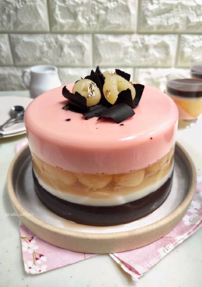 Resep PUDDING 3 RASA (Strawberry, lychee, coklat) oleh Nadia Santoso ...