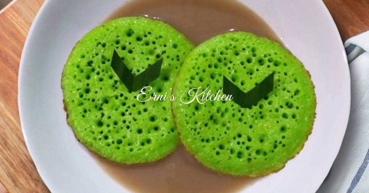 495 resep serabi pasta pandan enak dan mudah - Cookpad