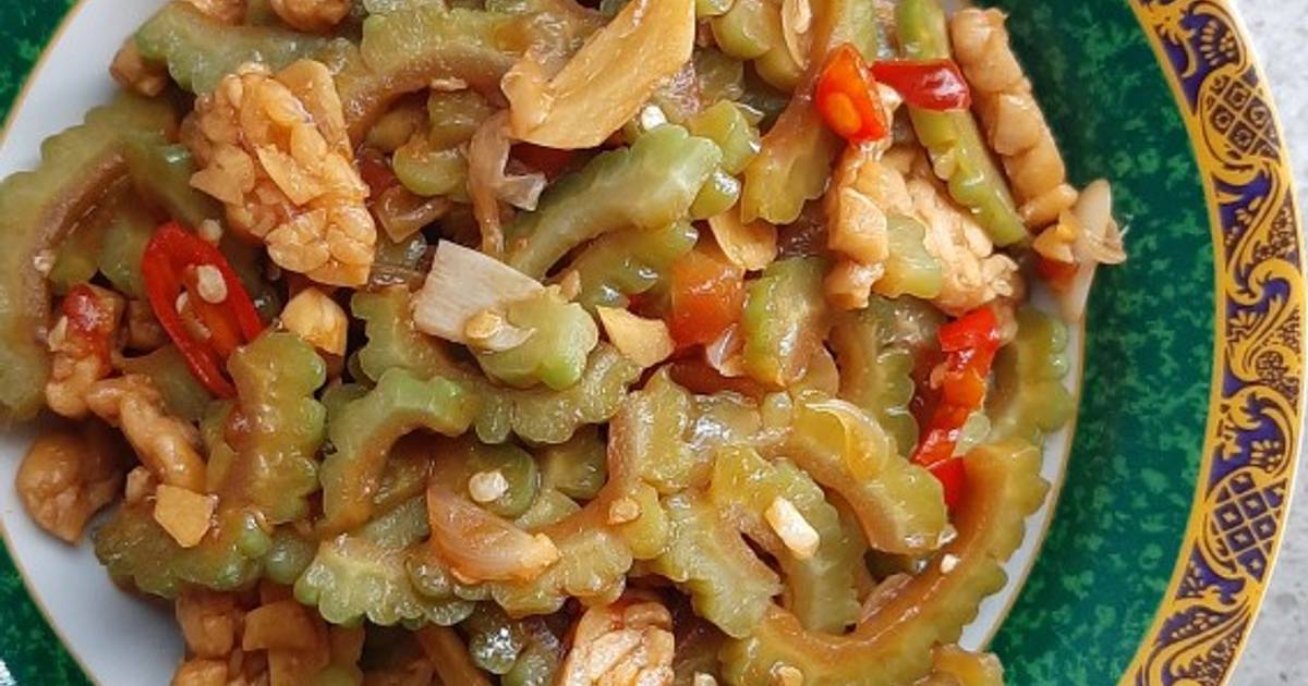 Resep Pare Oseng Tempe oleh Florensia Wenda - Cookpad